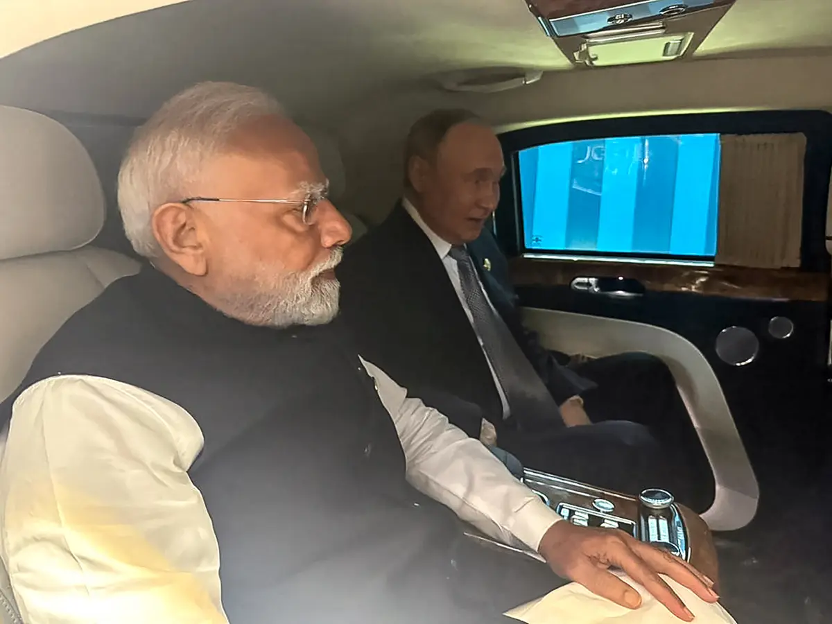 When PM Modi had a ride in Putin's Aurus Senat: It's Russia's 'fortress on wheels'. Know the details