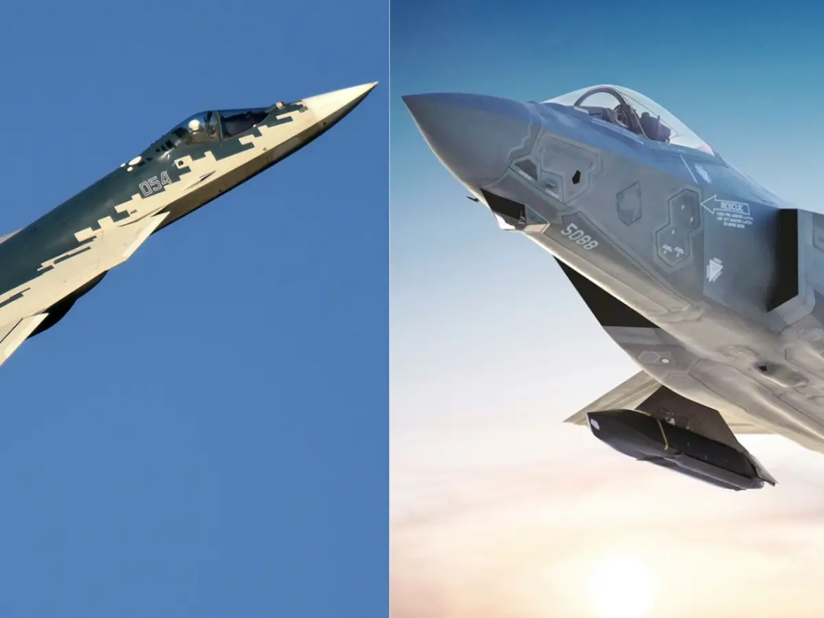 Su-57 vs F-35: Radar stealth, speed and missile tech compared