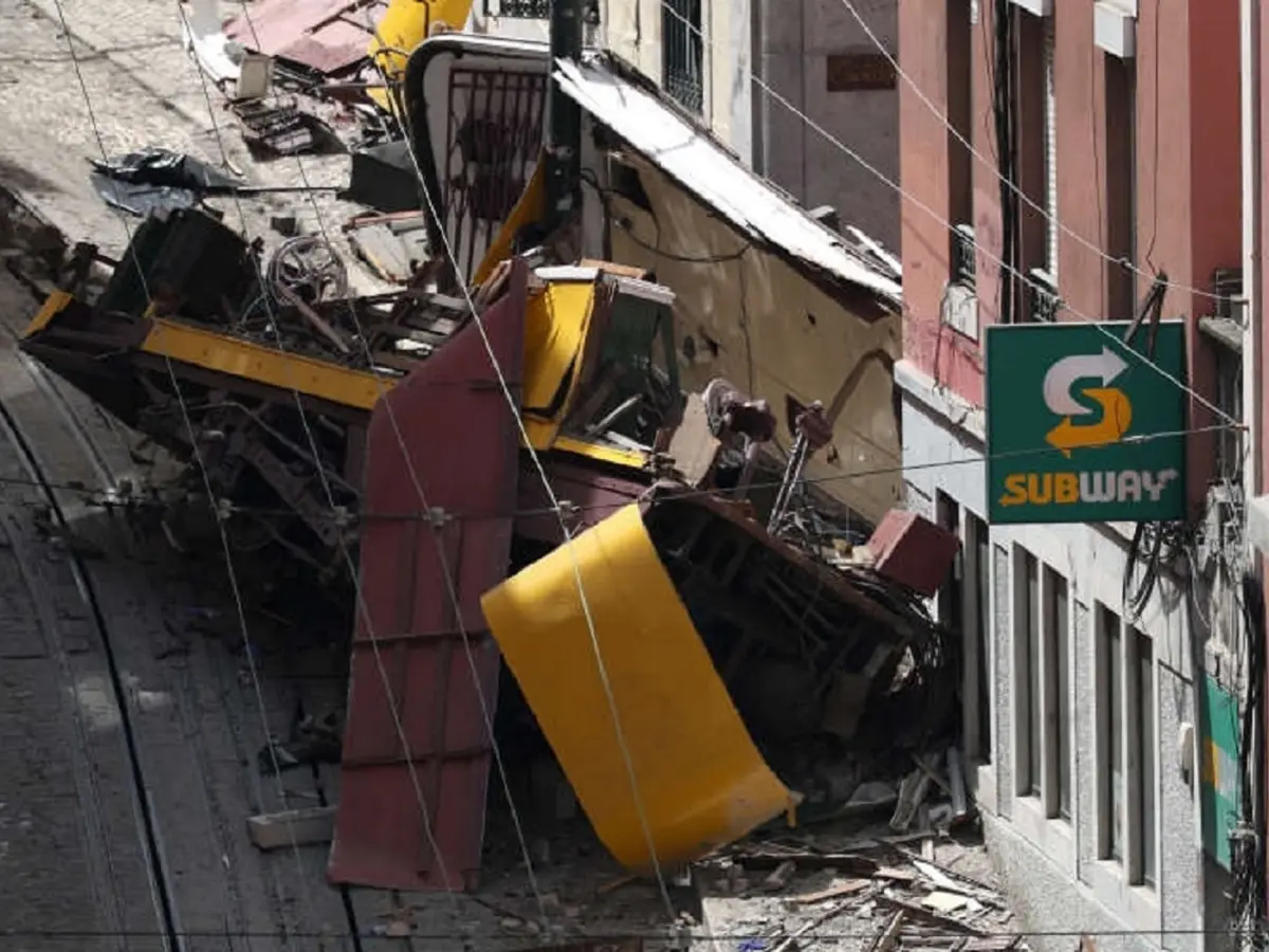 Funicular cable snapped seconds before Lisbon crash that killed 16: Report