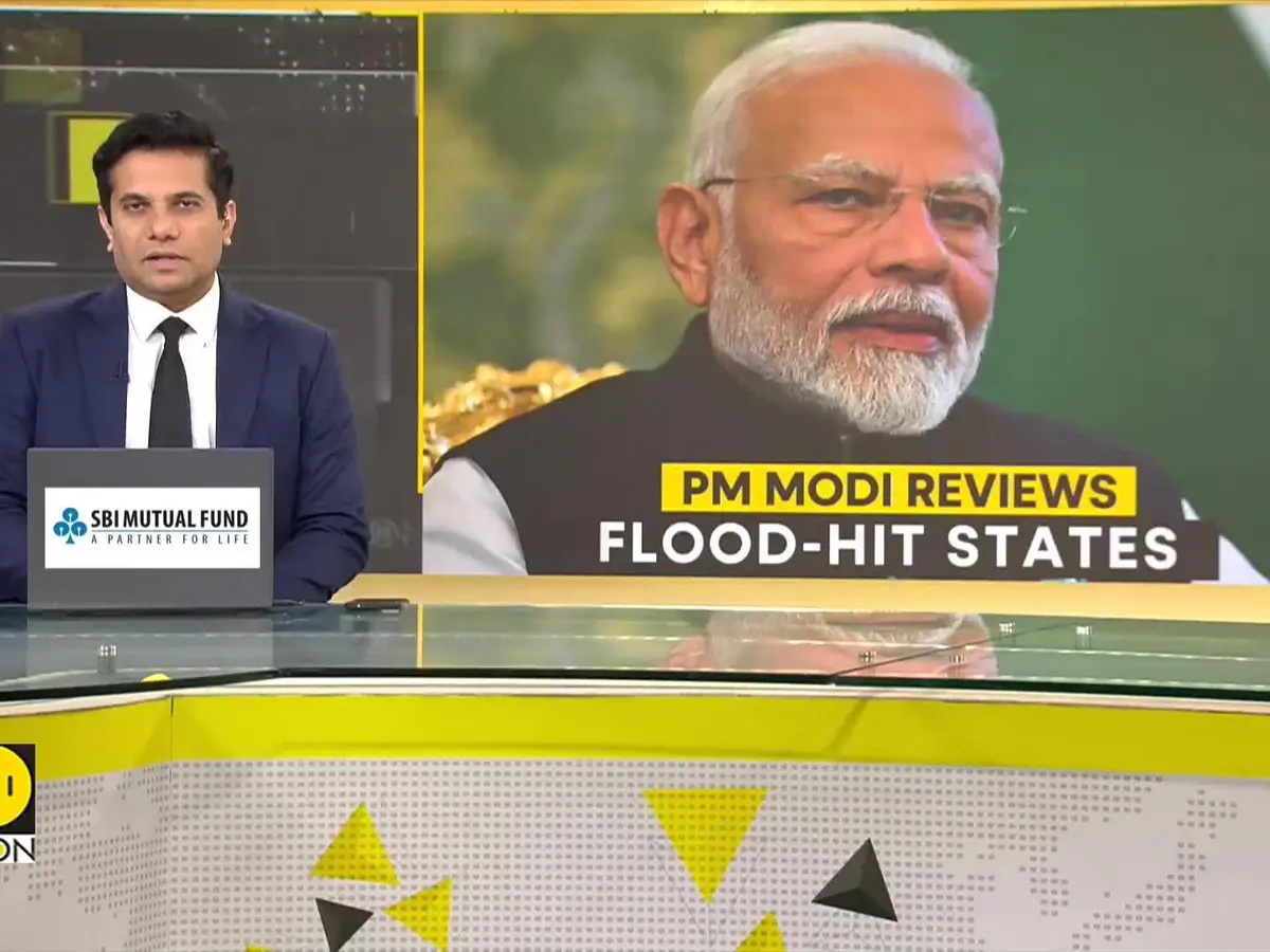 PM Modi conducts aerial survey of flood-hit states, announces 1,500 ...