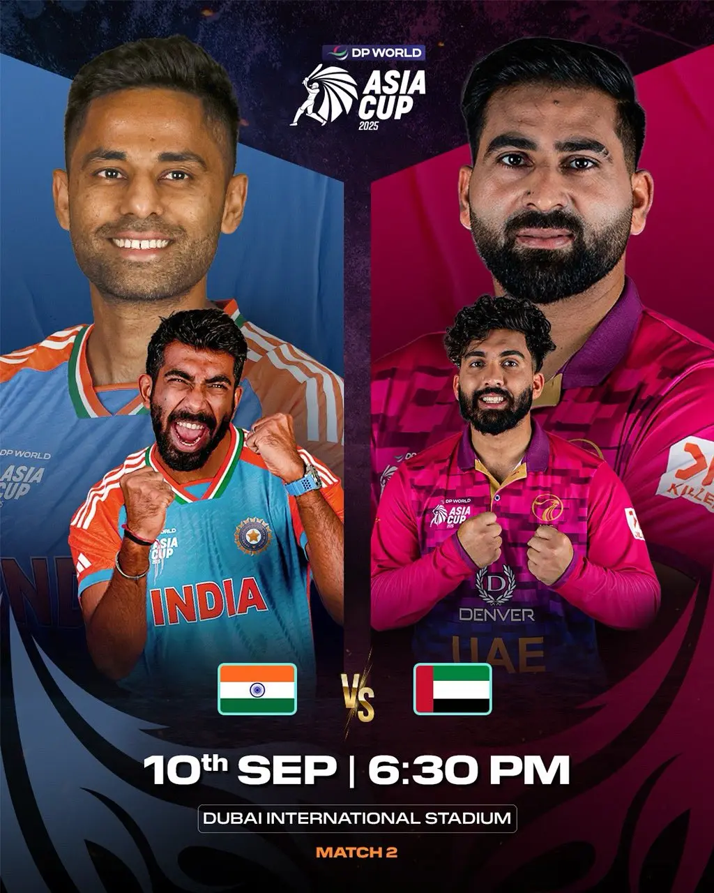 Asia Cup 2025, India vs UAE T20I Match 2, Highlights: India make ...