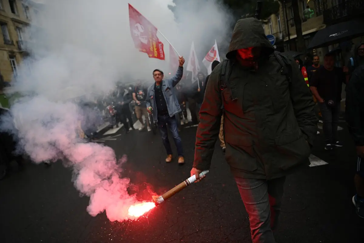 France protests 'Block Everything' movement HIGHLIGHTS: More than 300 ...
