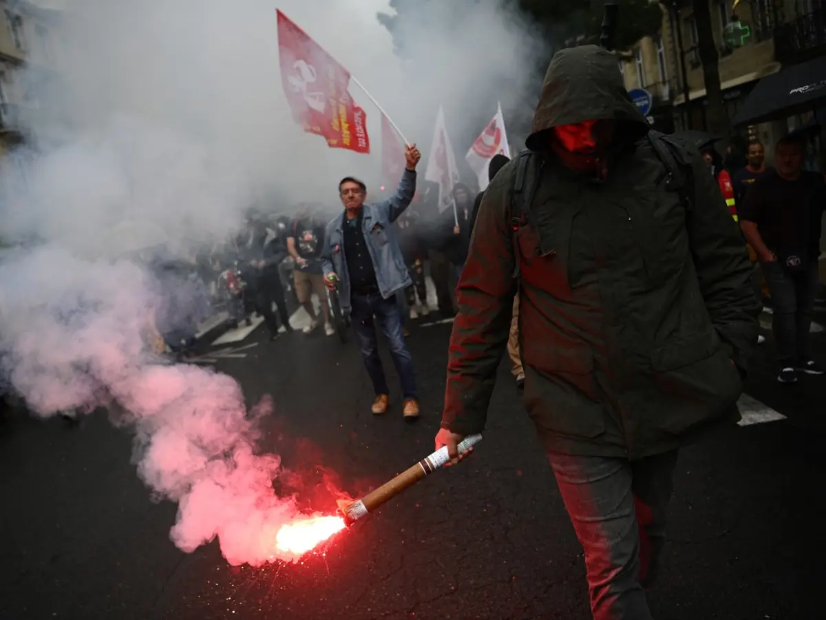 France protests 'Block Everything' movement HIGHLIGHTS: More than 300 ...