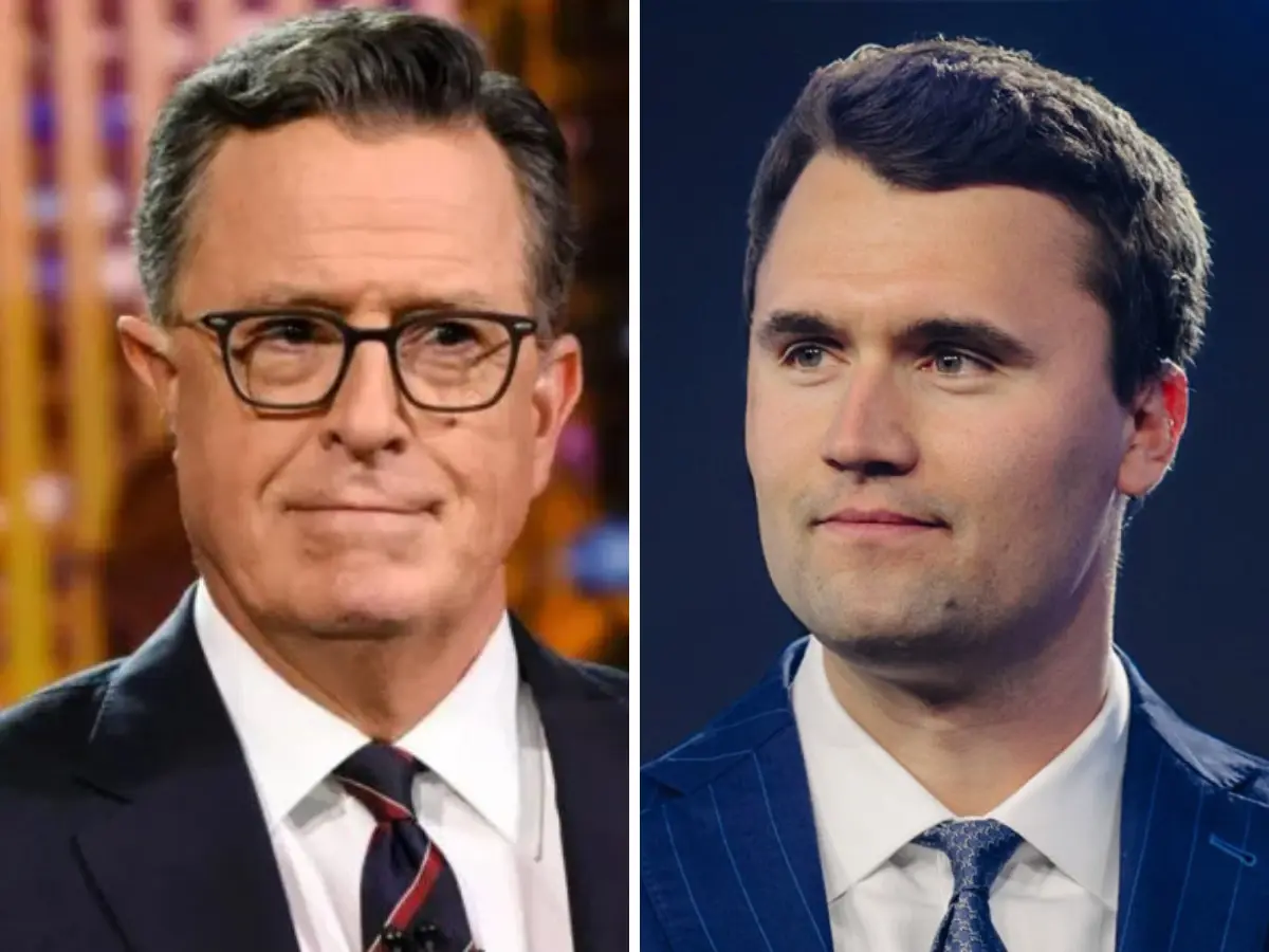 Stephen Colbert condemns Charlie Kirk’s assassination on his show ...