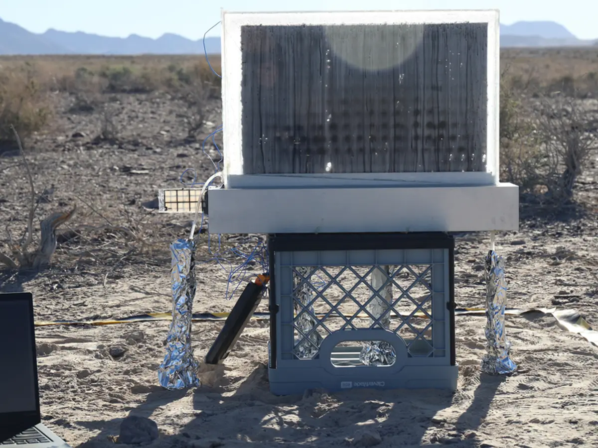 This solar-powered device, developed by an MIT scientist, can extract ...