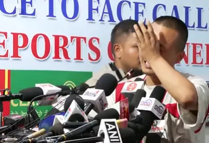 WATCH: Gen Z leader Sudan Gurung breaks down during media address. Here ...