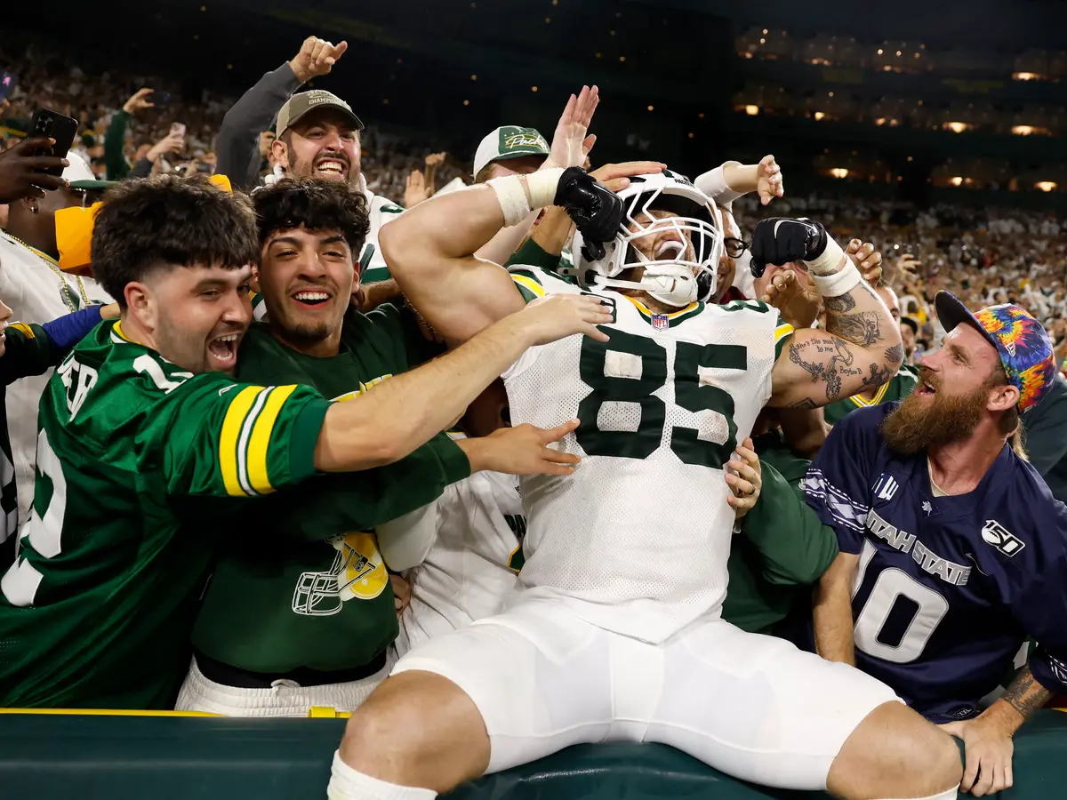 NFL Week 2, TNF: Packers vs Commanders player stats - Tucker Kraft's ...
