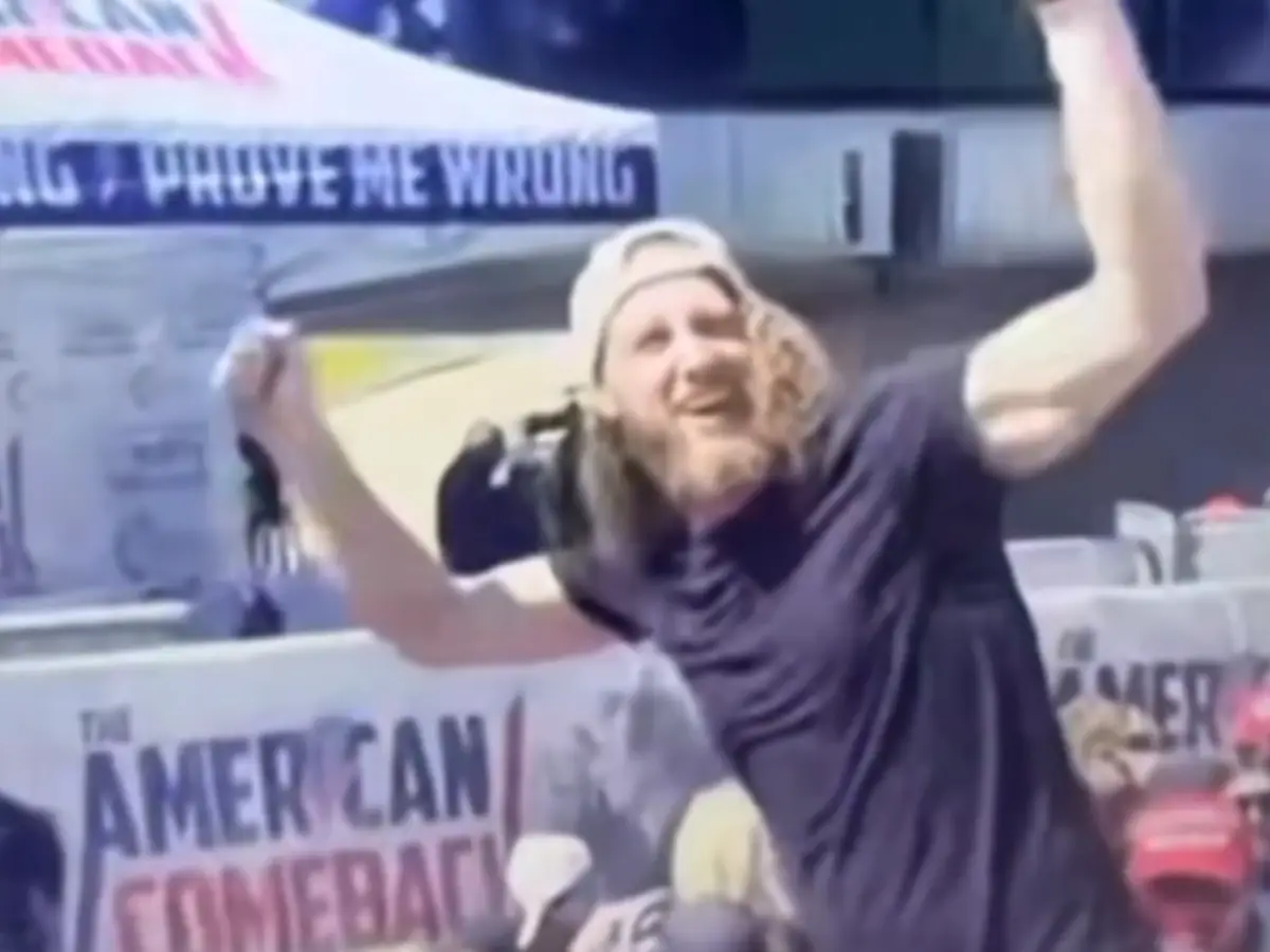Tyler Robinson: Mystery bearded man who was 'cheering' Charlie Kirk's ...