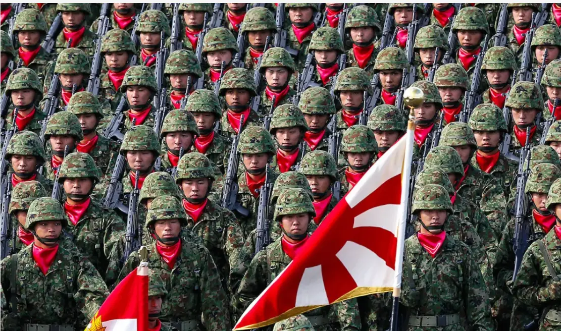 The top 6 Asian countries with largest military forces