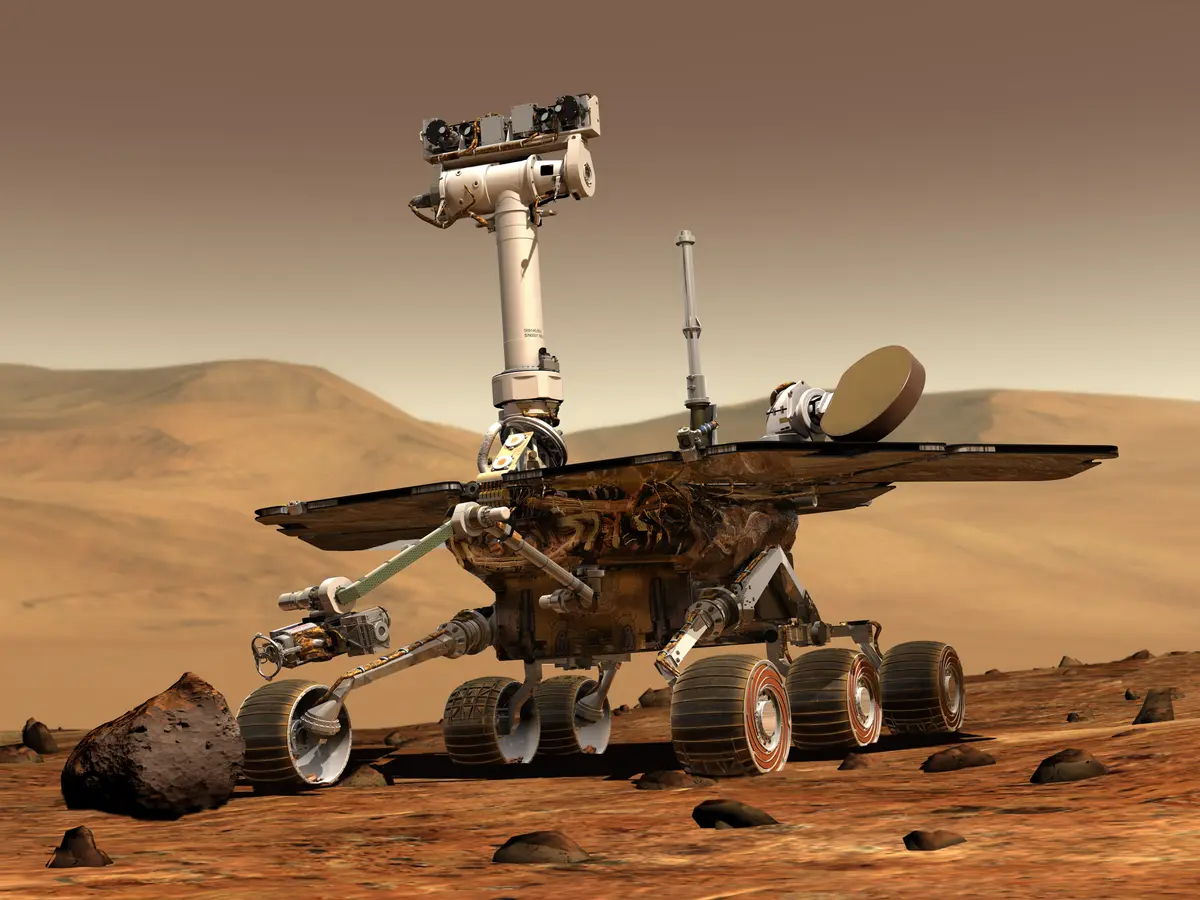 How could AI help humans build the first city on Mars?