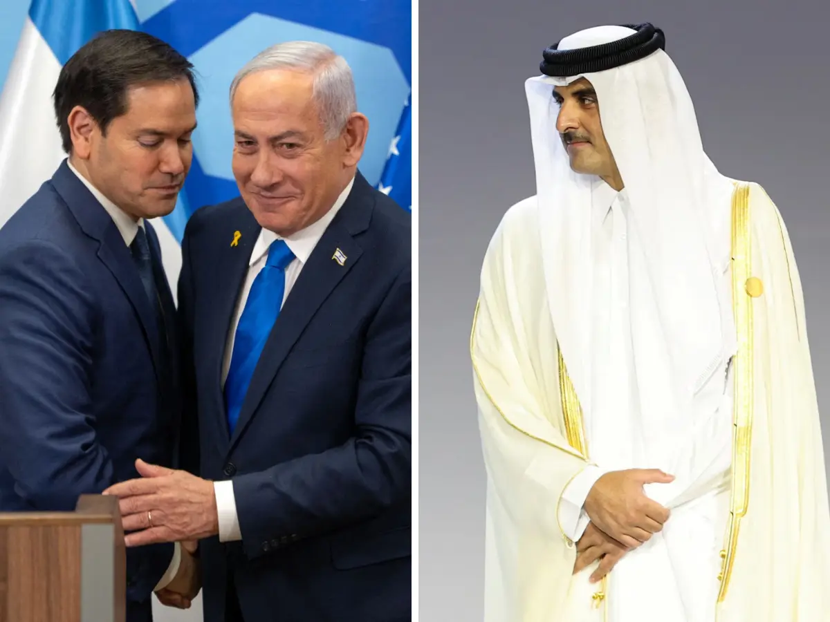 Defence cooperation, Gaza mediation: Rubio meets Qatar emir after ...
