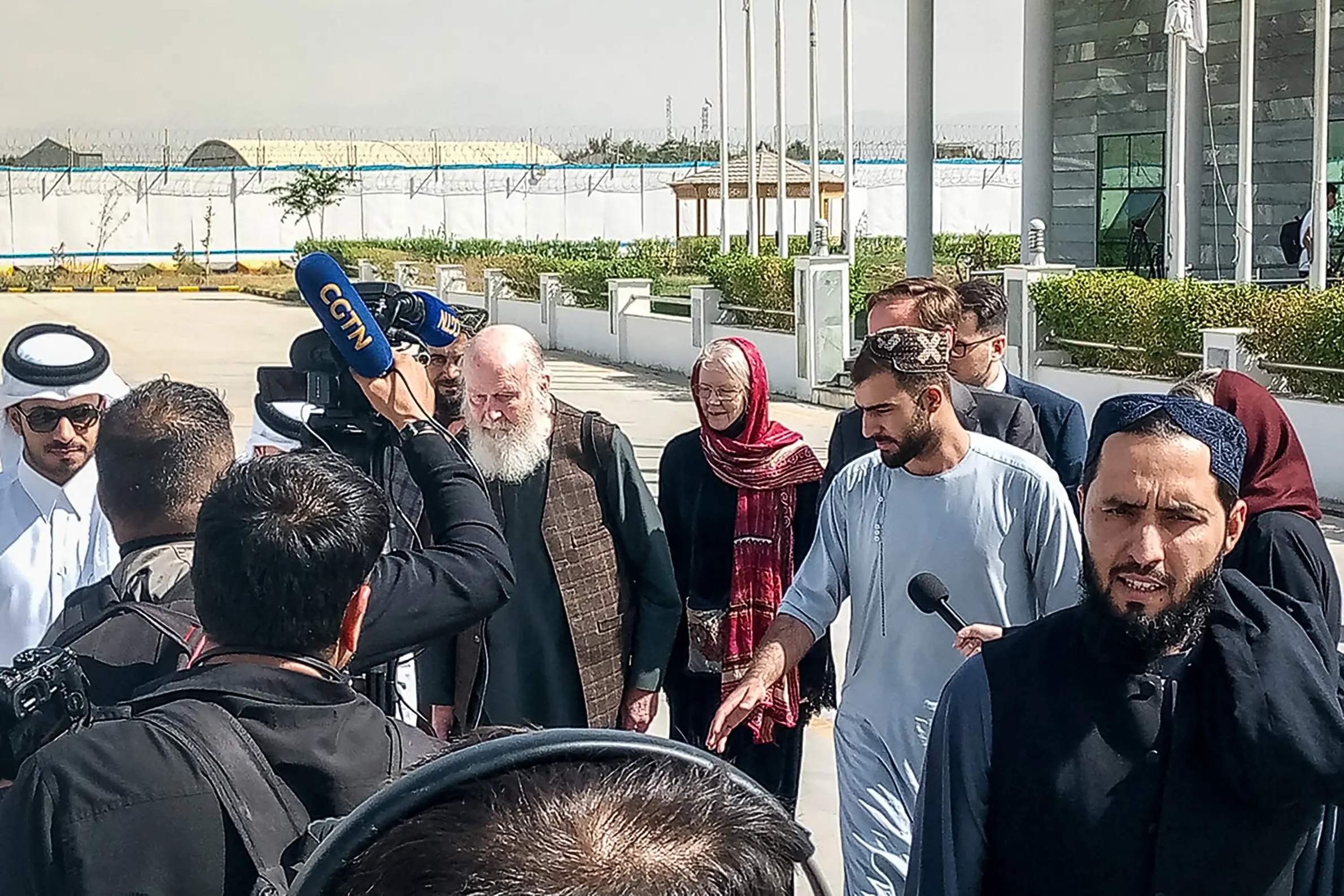 British couple freed after months in Taliban custody, reunite with ...