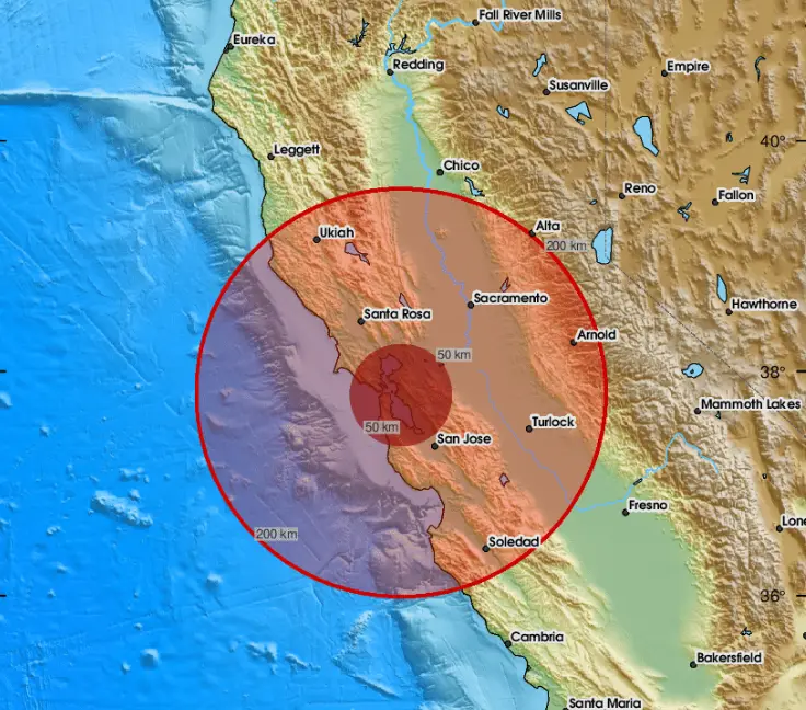 An earthquake of 4.3 magnitude centered in Berkeley jolts US Bay Area