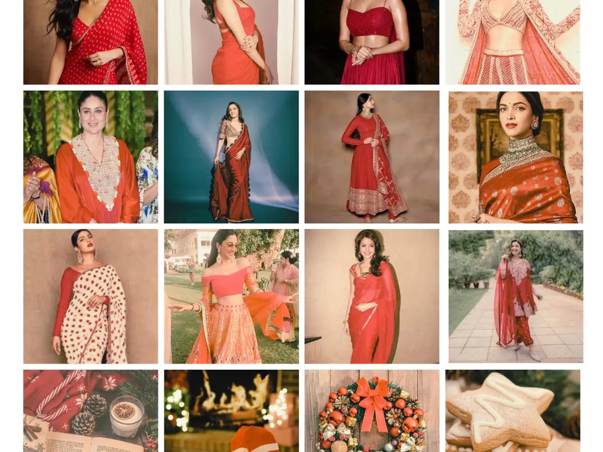 Shardiya Navratri 2025 day 2 fashion: Katrina Kaif, Shraddha, Janhvi ...