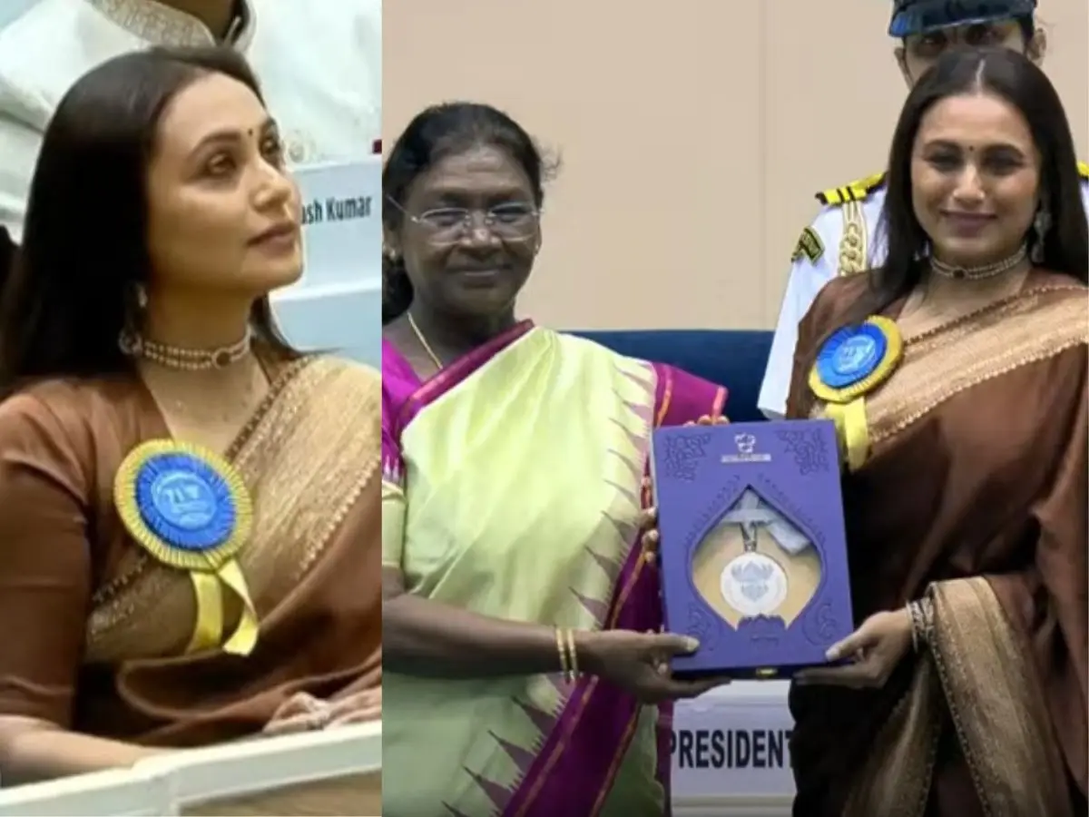 Rani Mukerji pays emotional tribute to daughter Adira at the 71st ...