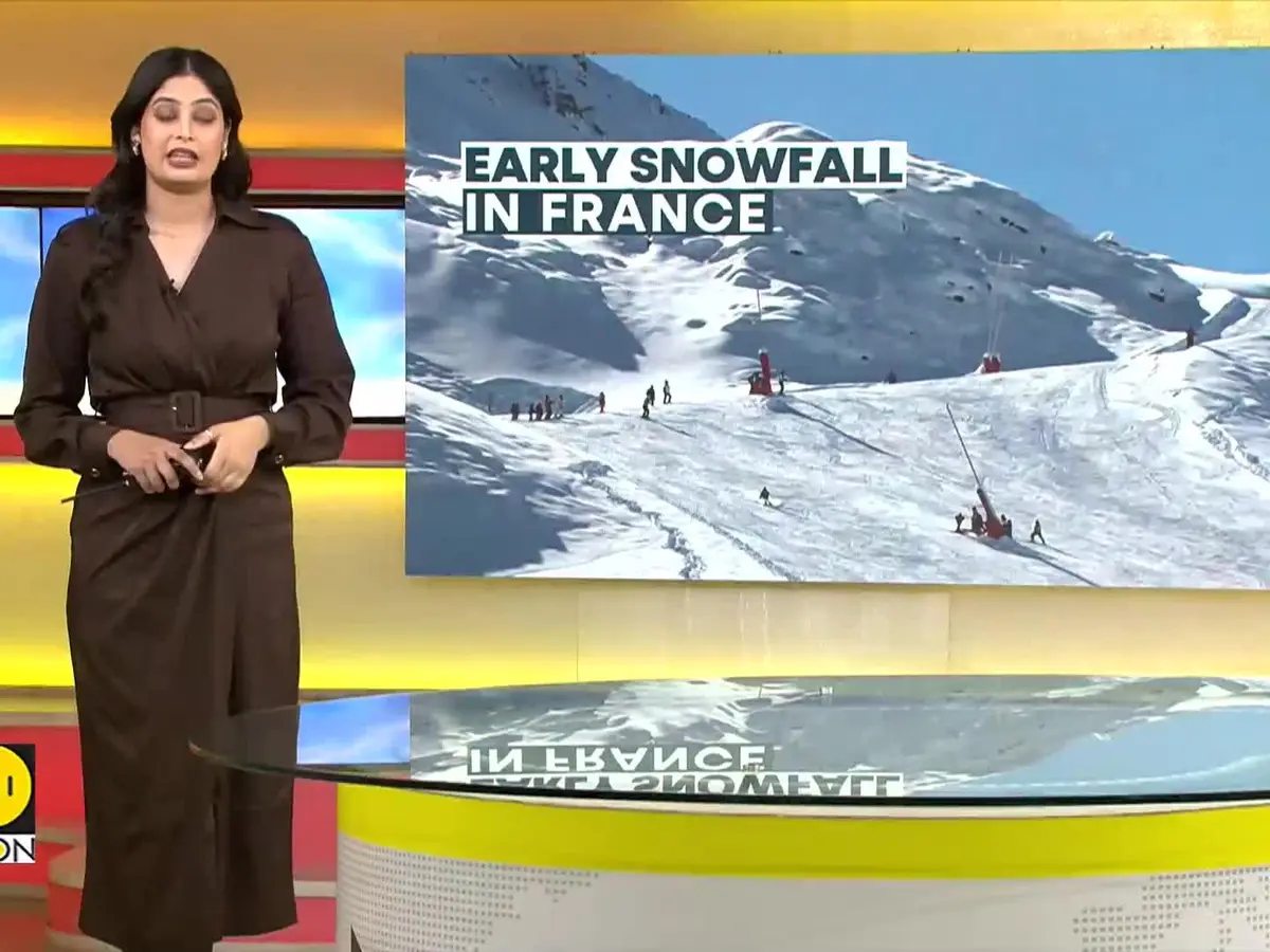France: Early Snow Arrives in Southern Alps, Snowfall At an Altitude of ...