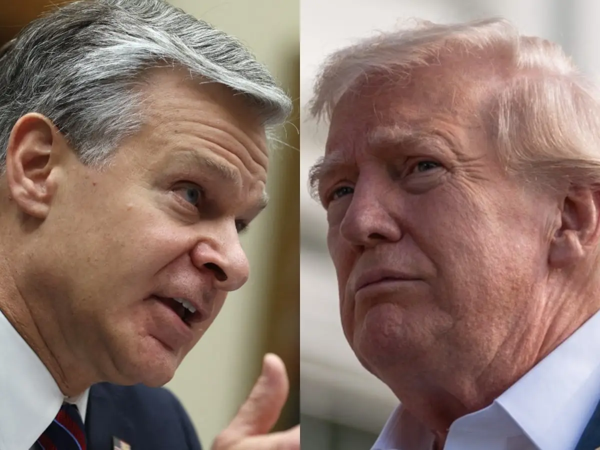 ‘Dirty cops’: Trump turns on ex-FBI ally Christopher Wray, accuses him ...