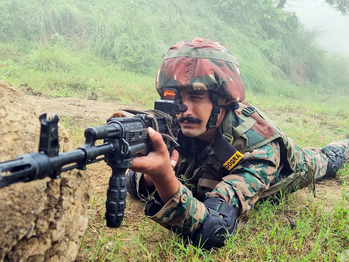 Two terrorists killed in infiltration bid along LoC in Kashmir’s ...