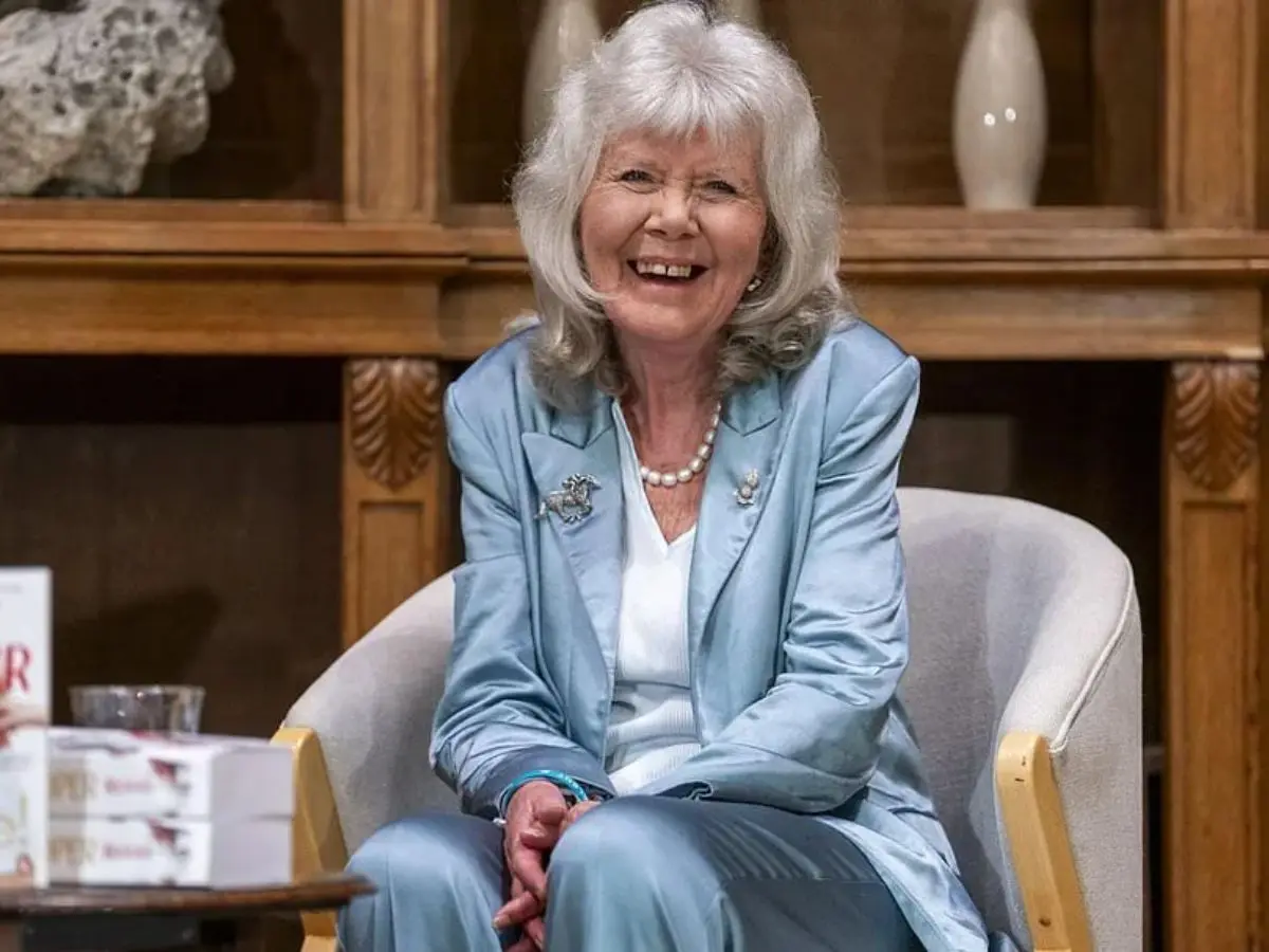 Dame Jilly Cooper, beloved British author of 'Rivals' and 'Riders ...