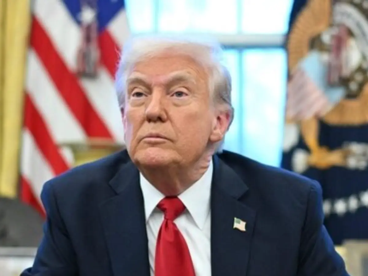 Was it Trump? US President answers interview questions...via text ...