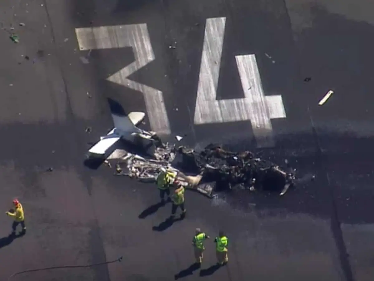 Plane crashes in Australia's Shellharbour Airport just after take-off ...