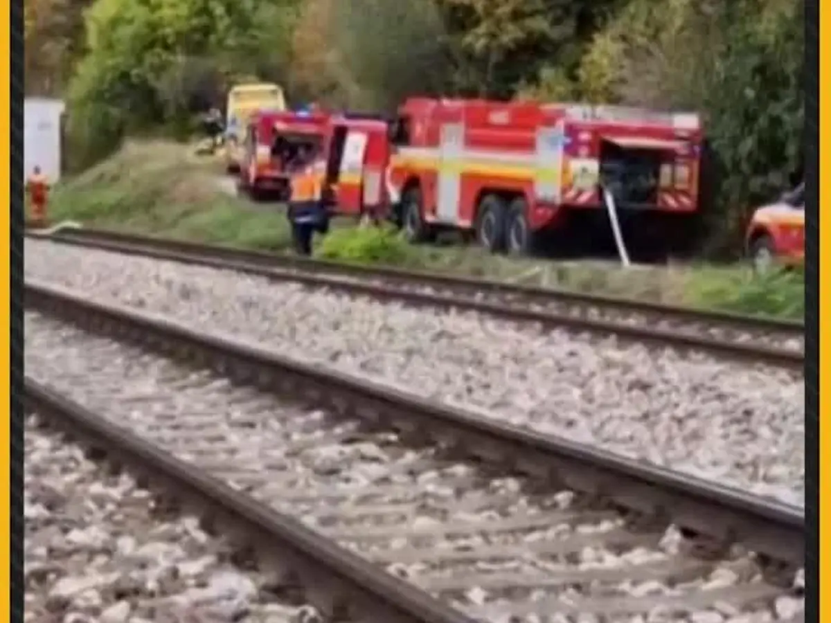 Emergency crews respond after two trains collide in Slovakia