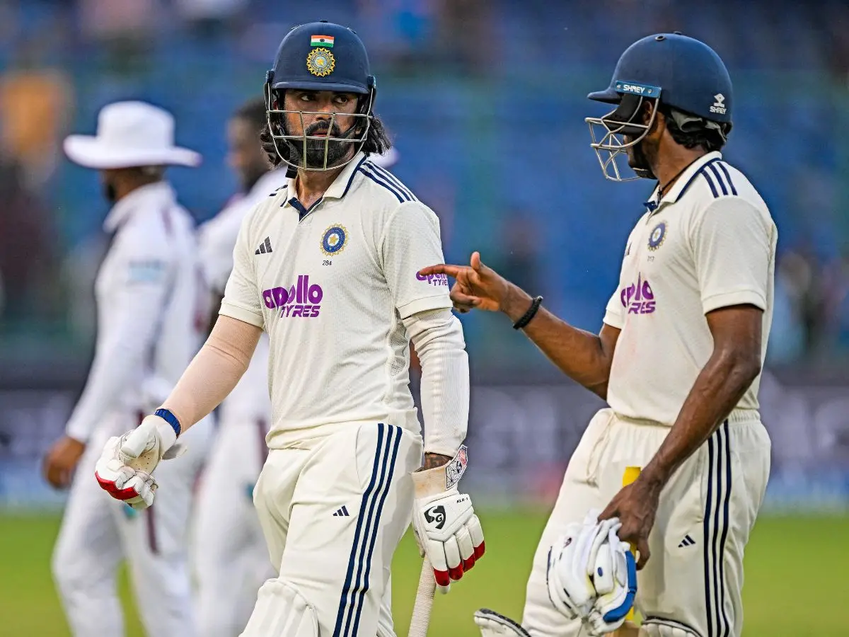 IND vs WI 2nd Test: KL Rahul's fifty guides India home in Delhi as ...
