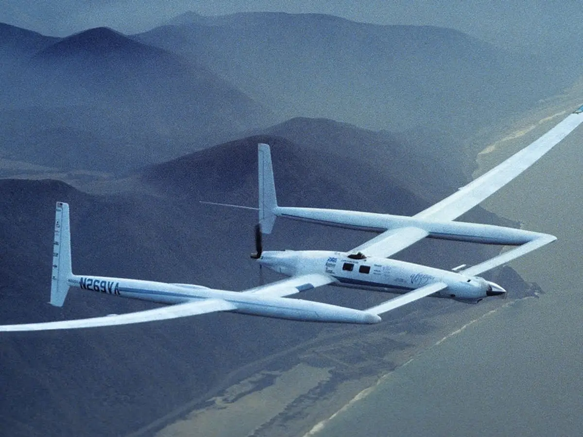 ‘Rutan Voyager’: This 1986 plane that flew around the world without ...
