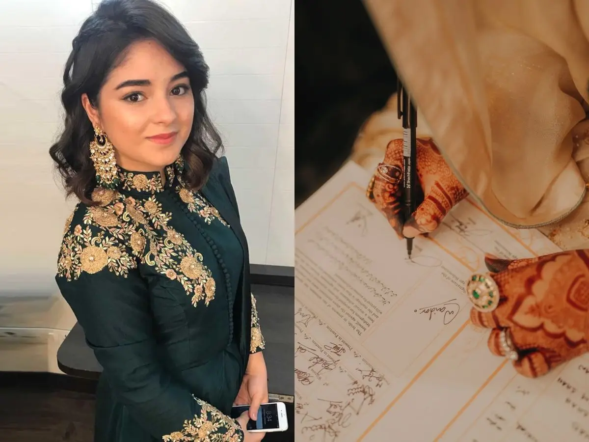 Dangal girl Zaira Wasim gets married: The real reason she left ...