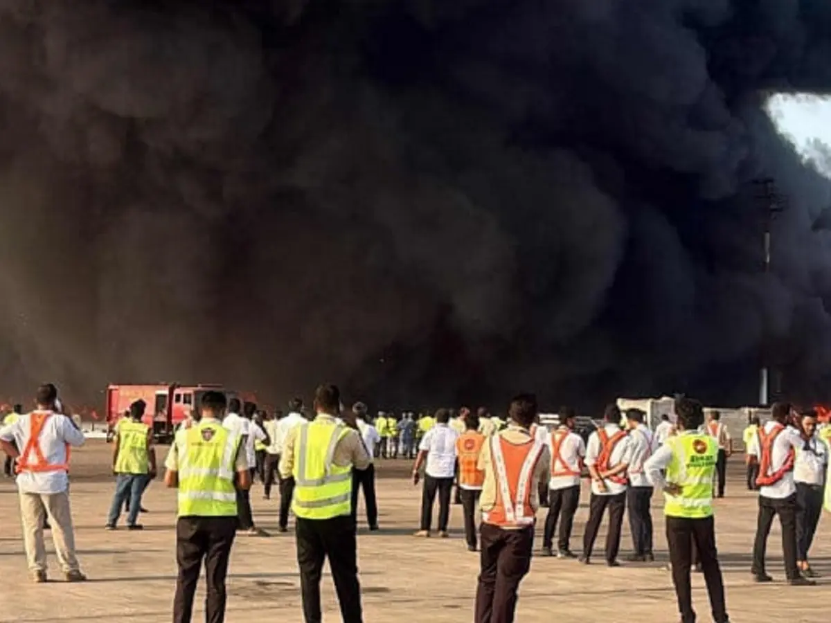 Massive fire breaks out at Dhaka’s international airport; all flight ...