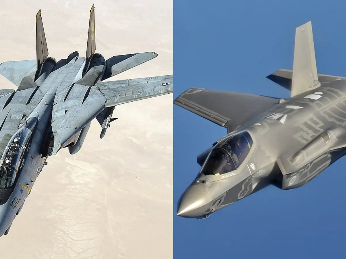 F-35 Lightning II vs F-14 Tomcat: 6 major evolutions in fighter jet ...