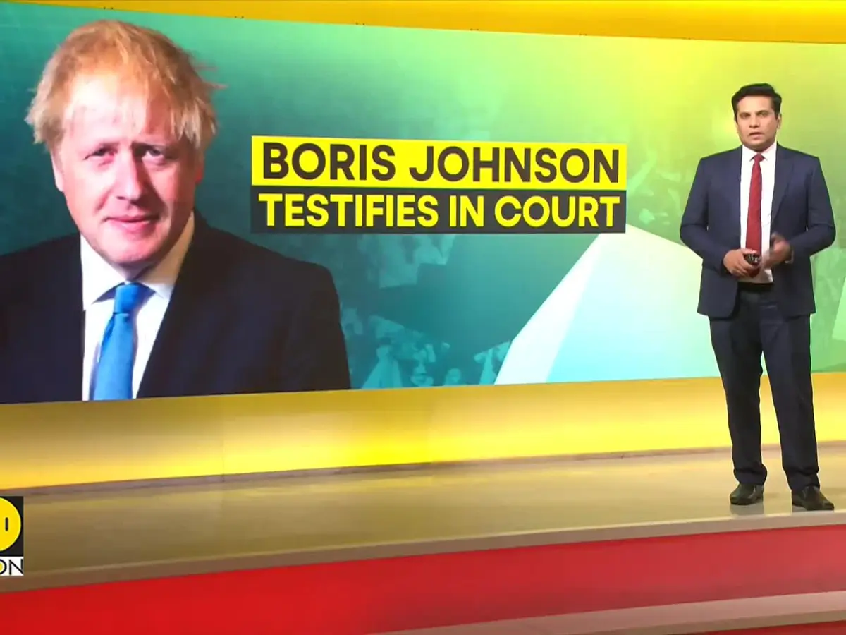 Ex-UK PM Boris Johnson Testifies in Court, Hearing Over Botched ...
