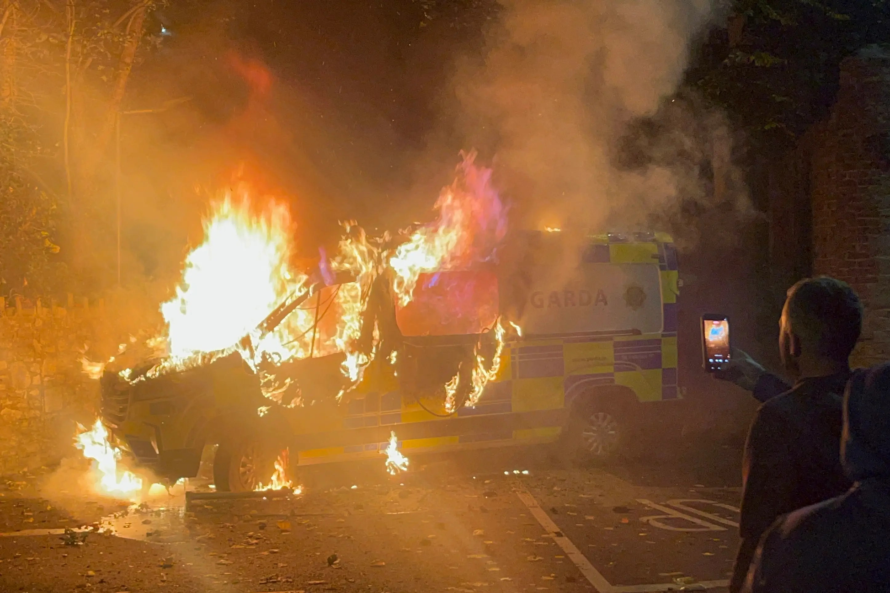 Dublin protests: Tensions escalate as 23 arrested after clashing with ...