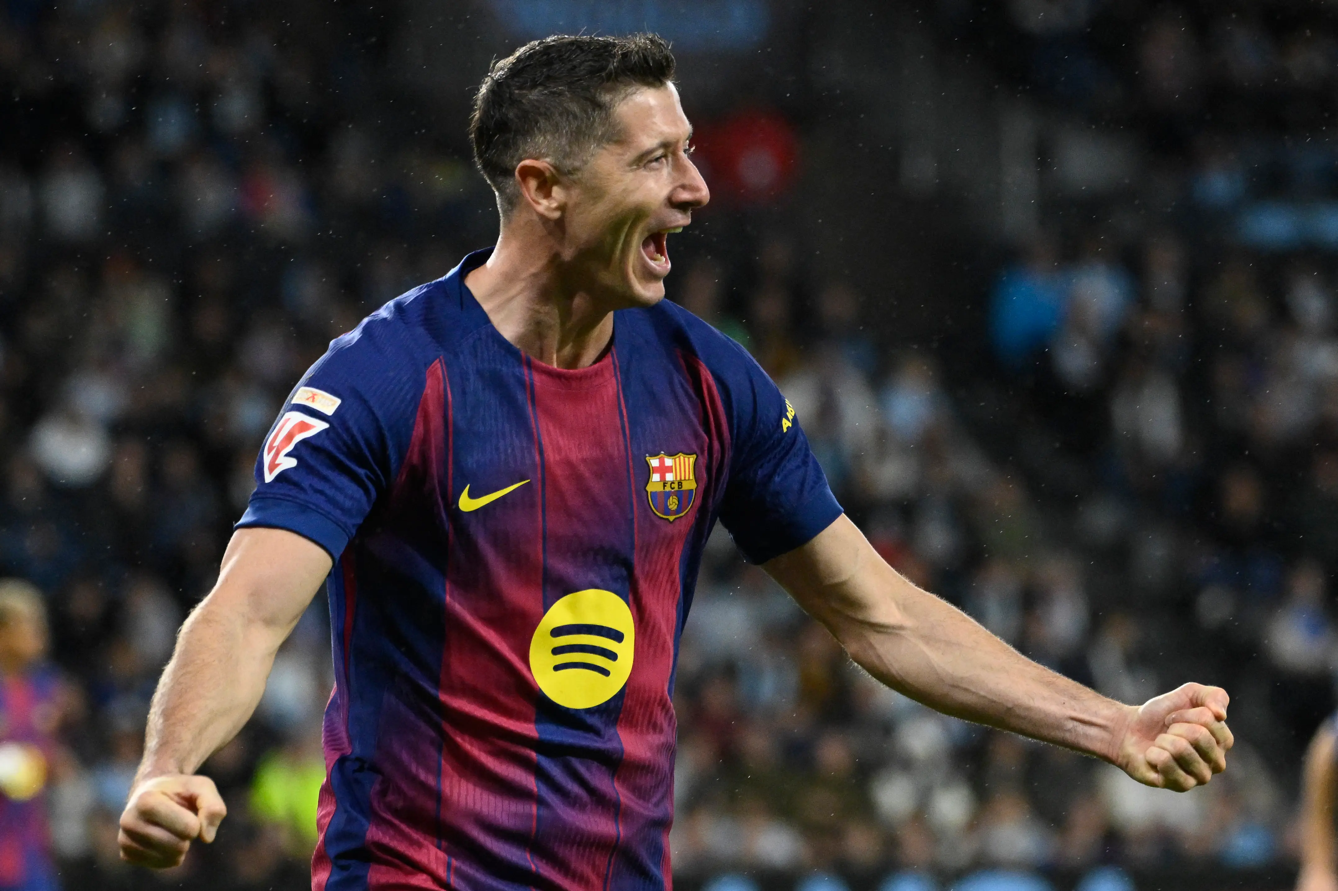 La Liga: Lewandowski hat-trick helps Barcelona cut Real Madrid lead to ...
