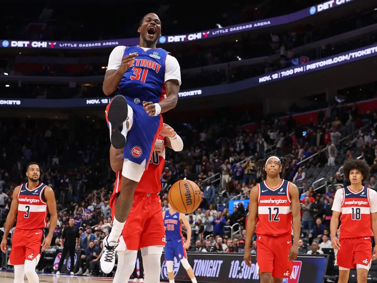 Pistons conjure seventh straight victory with thrilling win over Washington