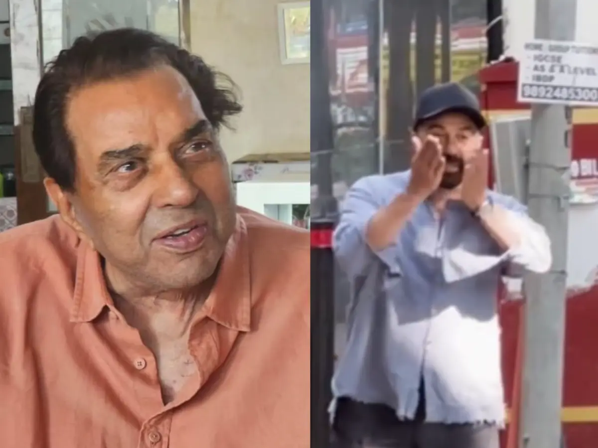 Sunny Deol calls out paps outside Dharmendra’s home, 'Don’t you guys ...