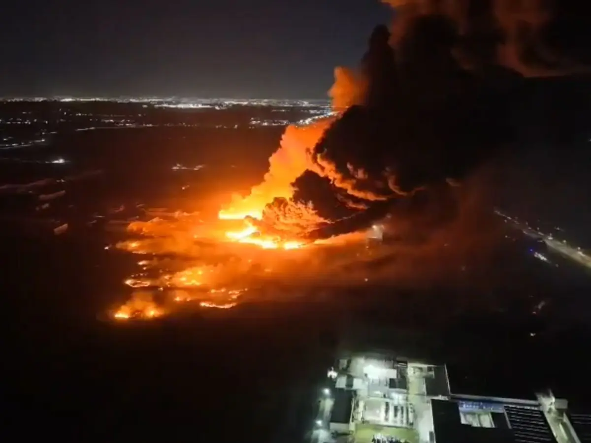 WATCH | Chilling videos emerge after massive explosion rocks industrial ...