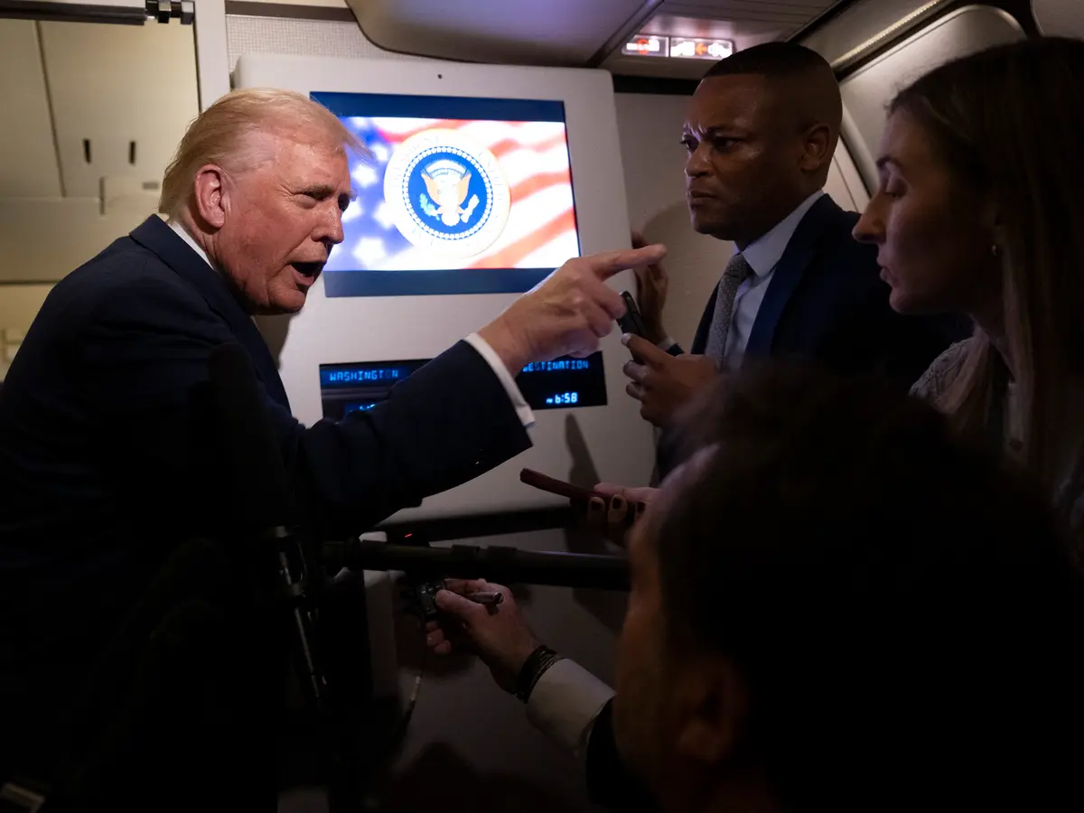 Trump insults woman journalist, calls her 'piggy' as Epstein questions ...