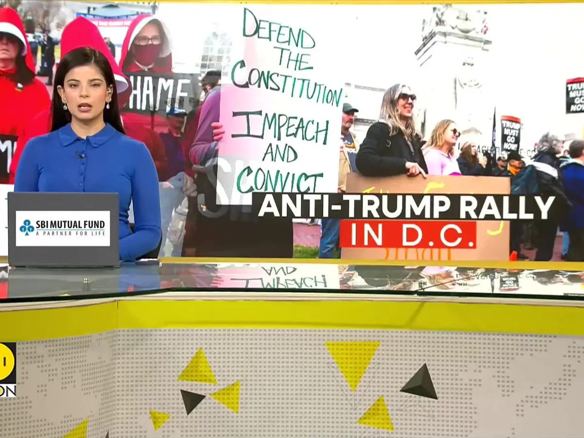 Demonstrators Crowd DC Streets Demanding Trump's Impeachment