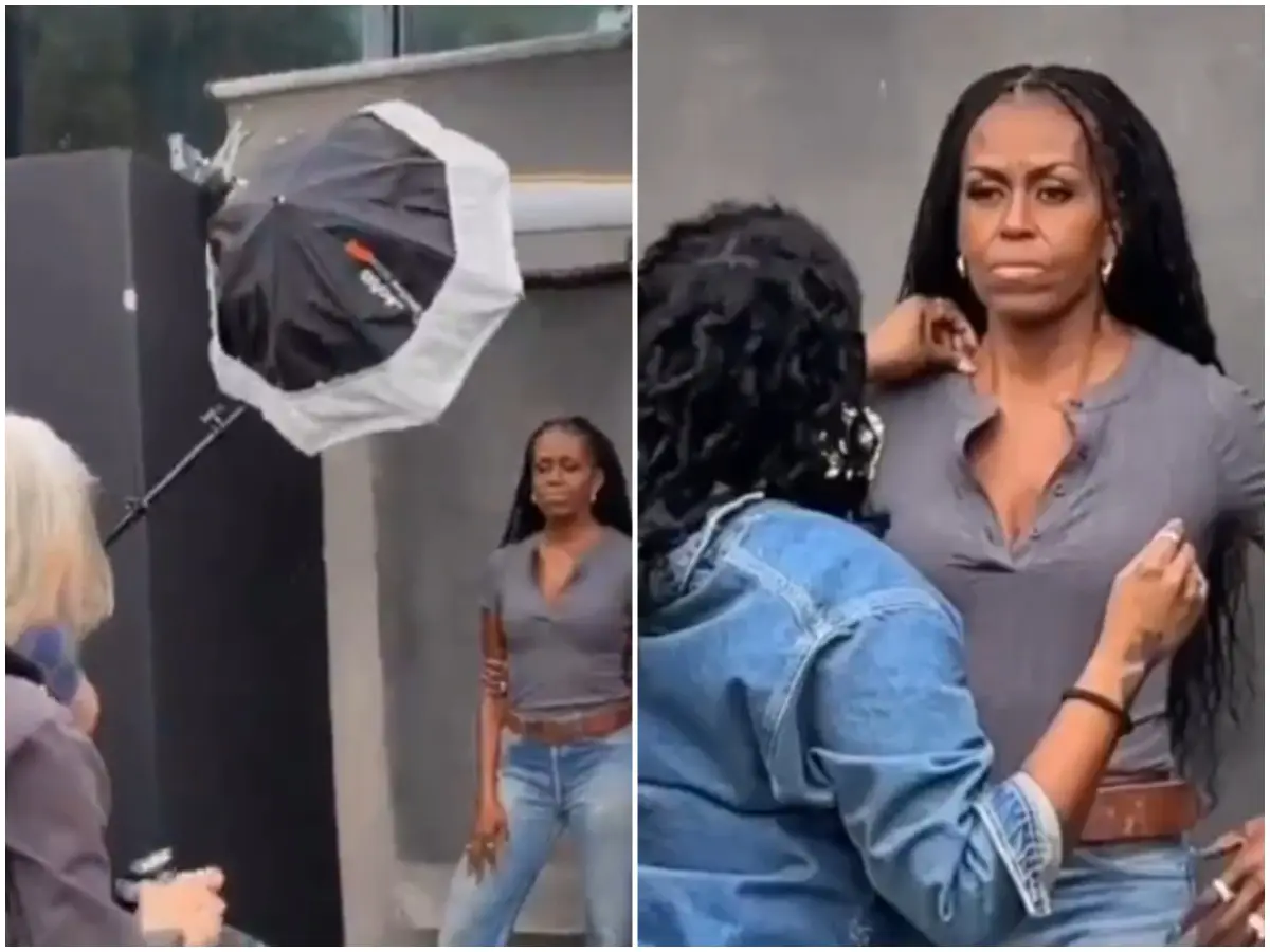 ‘Is it Ozempic?’ Michelle Obama’s latest photoshoot sneak peek goes ...