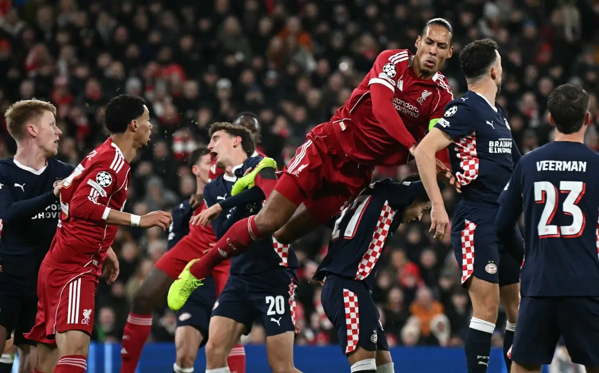 Champions League: Liverpool lose 1-4 to PSV at Anfield, Arsenal end ...