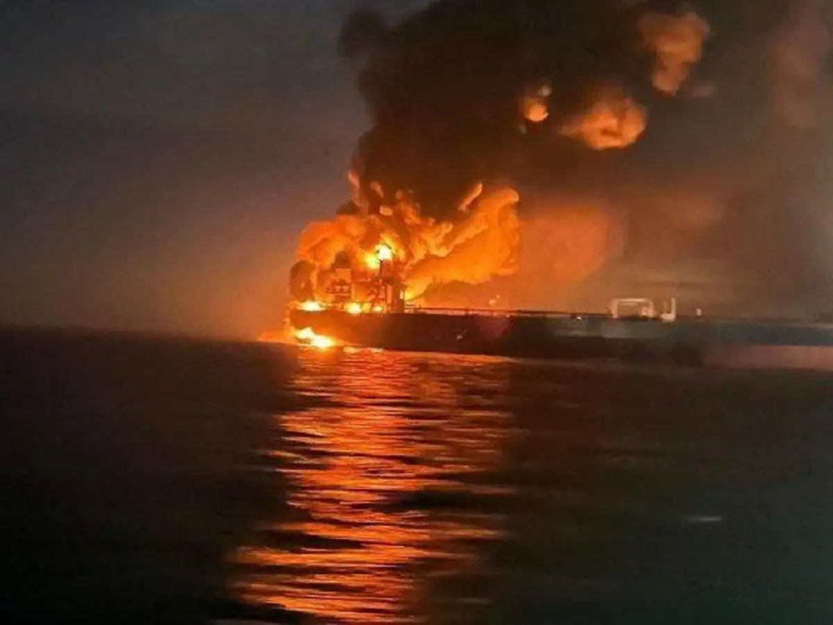 Ukraine hit two ‘shadow fleet’ tankers with drones in Black Sea, says ...