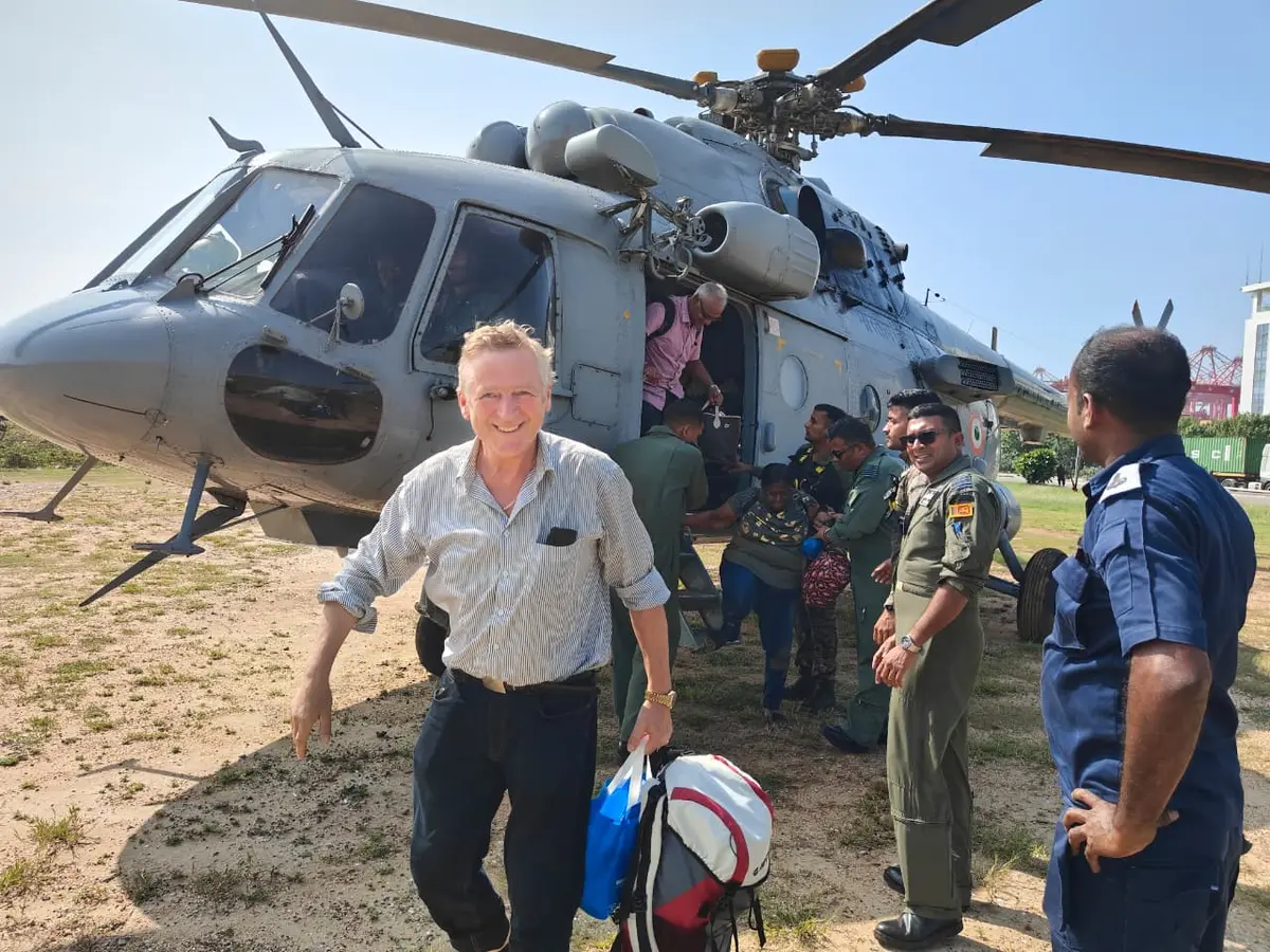 Indian Air Force evacuates over 50 people from flood-hit Sri Lanka ...