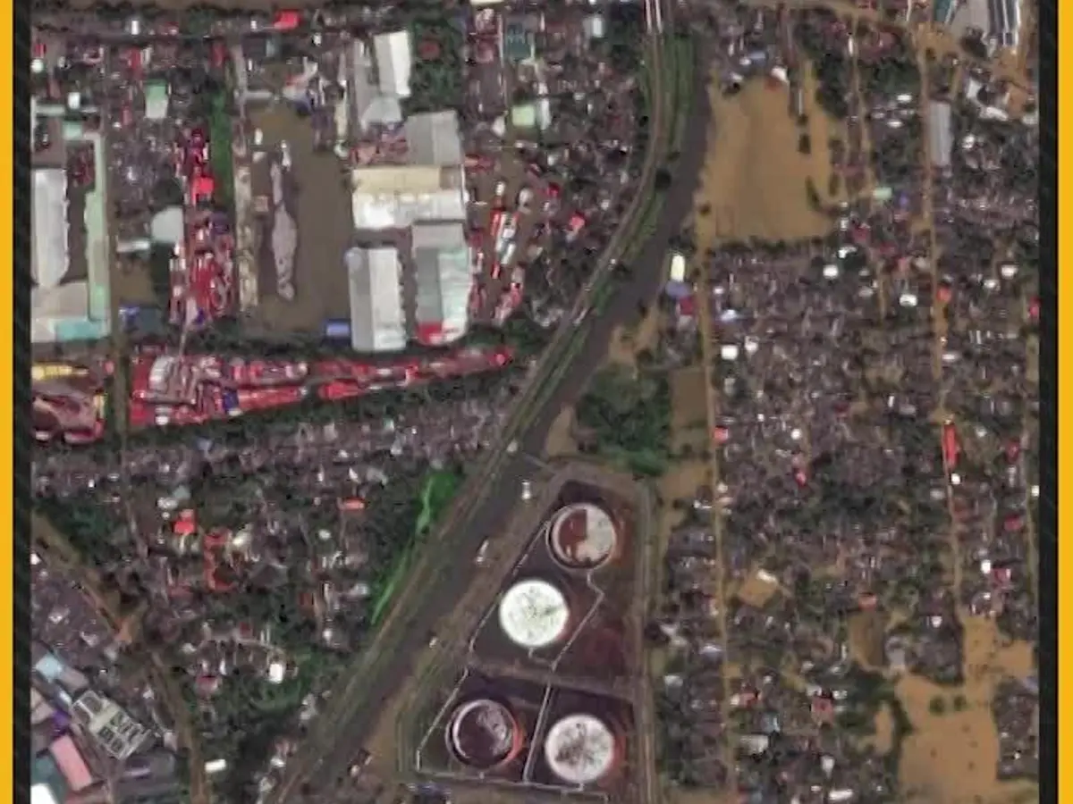 Cyclone Flood Disaster: Satellite Images Reveal Devastation