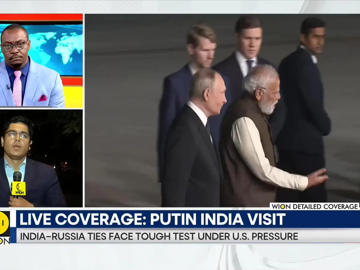 BREAKING: Putin Arrives India, Modi Welcomes Him Warmly