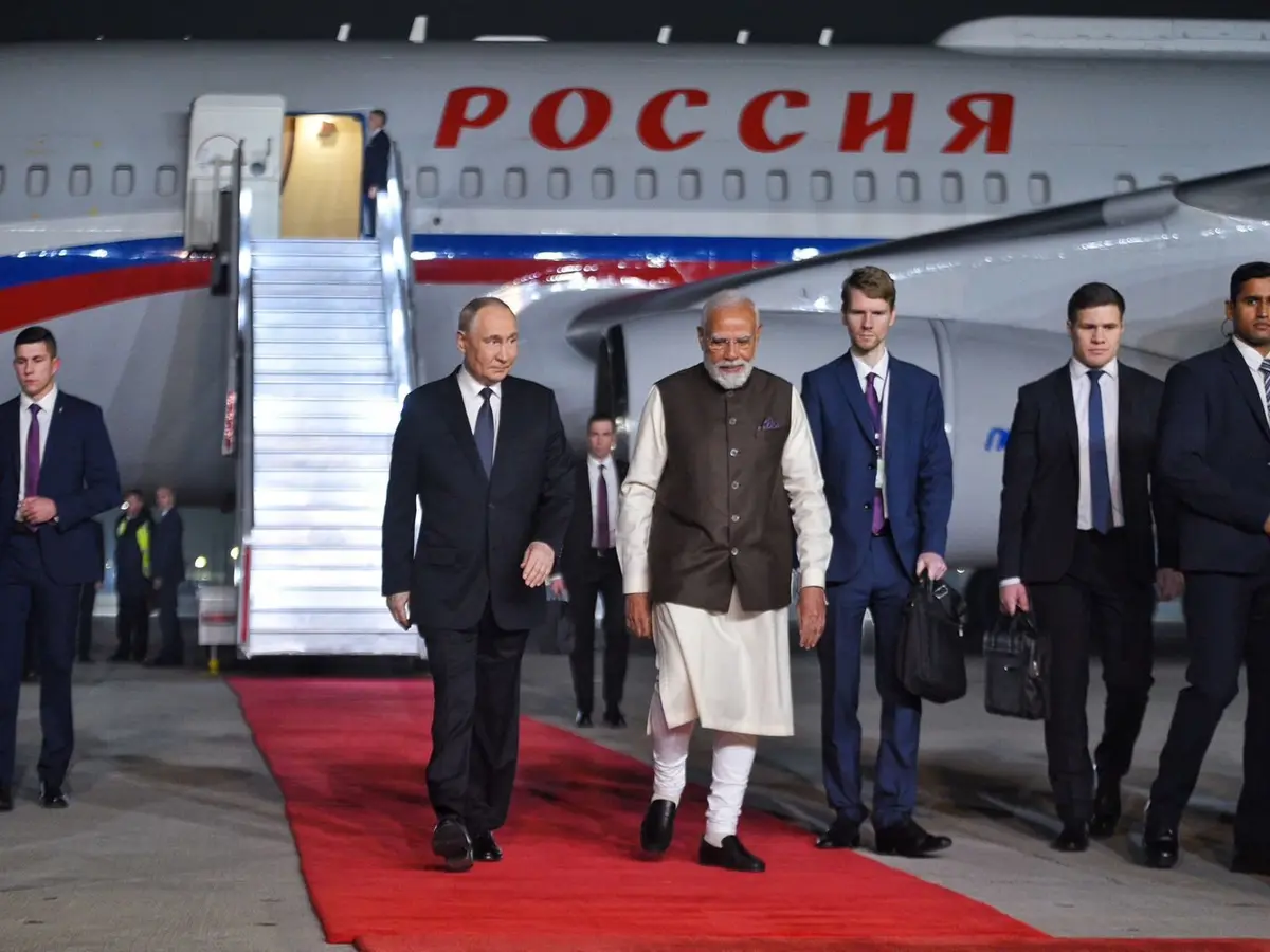 'Pleased to welcome my friend': PM Narendra Modi tweets in Russian as ...