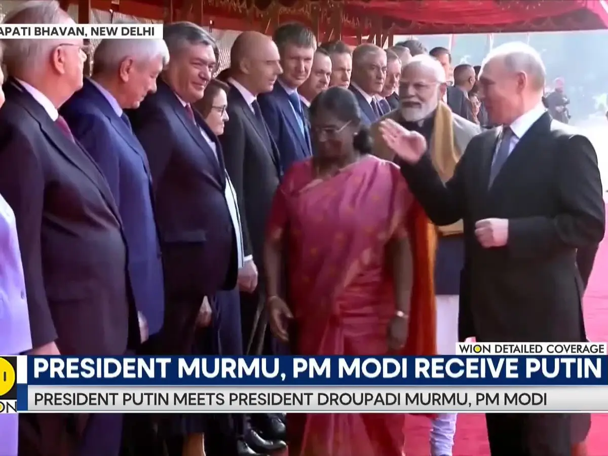 Putin India Visit: Russian President Putin Meets Droupadi Murmu, PM Modi