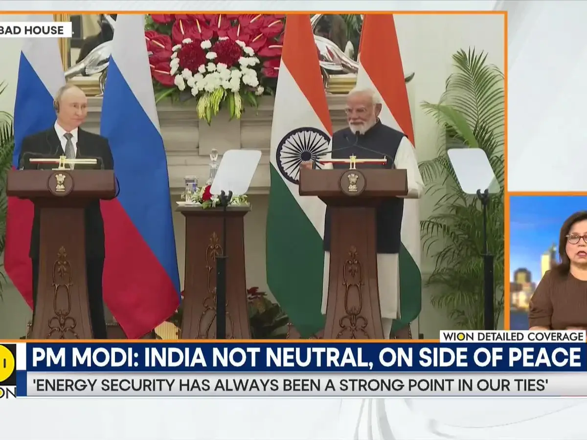 PM Modi: 'India Not Neutral On Side Of Peace' | India-Russia Ties Deepen