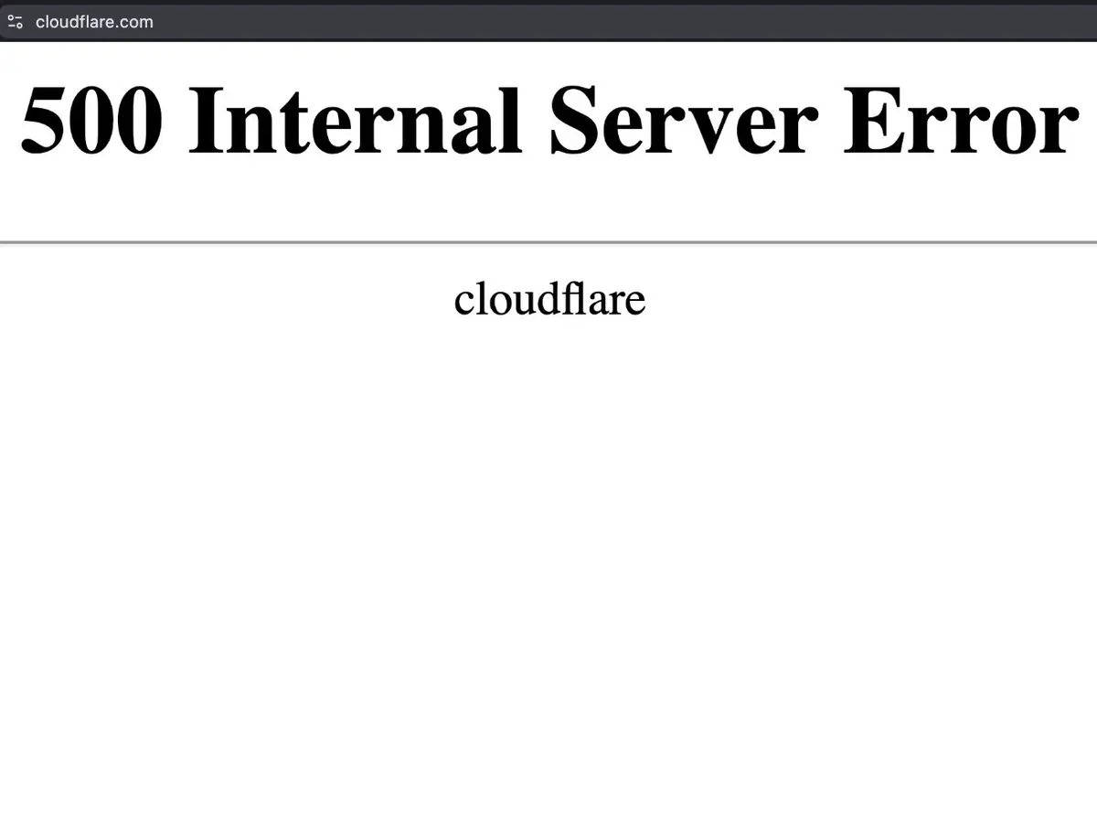 Cloudflare faces global outage, affects major websites and services ...