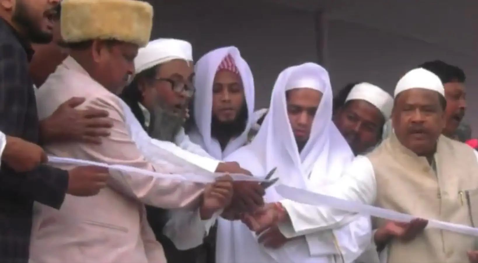 Suspended TMC MLA Humayun Kabir lays foundation stone for ‘Babri Masjid’ in Bengal